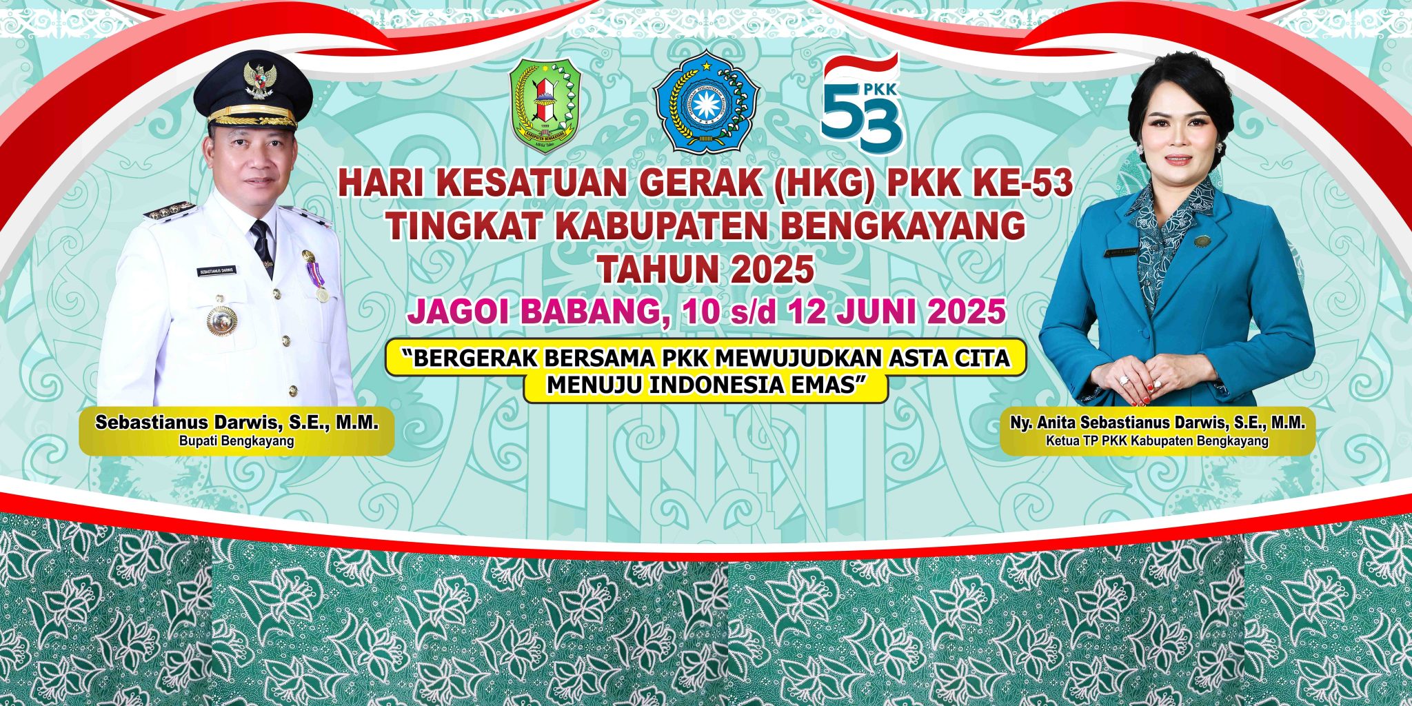 HKG PKK KE 53 TINGKAT KABUPATEN BENGKAYANG TAHUN 2025 DI JAGOI BABANG ...